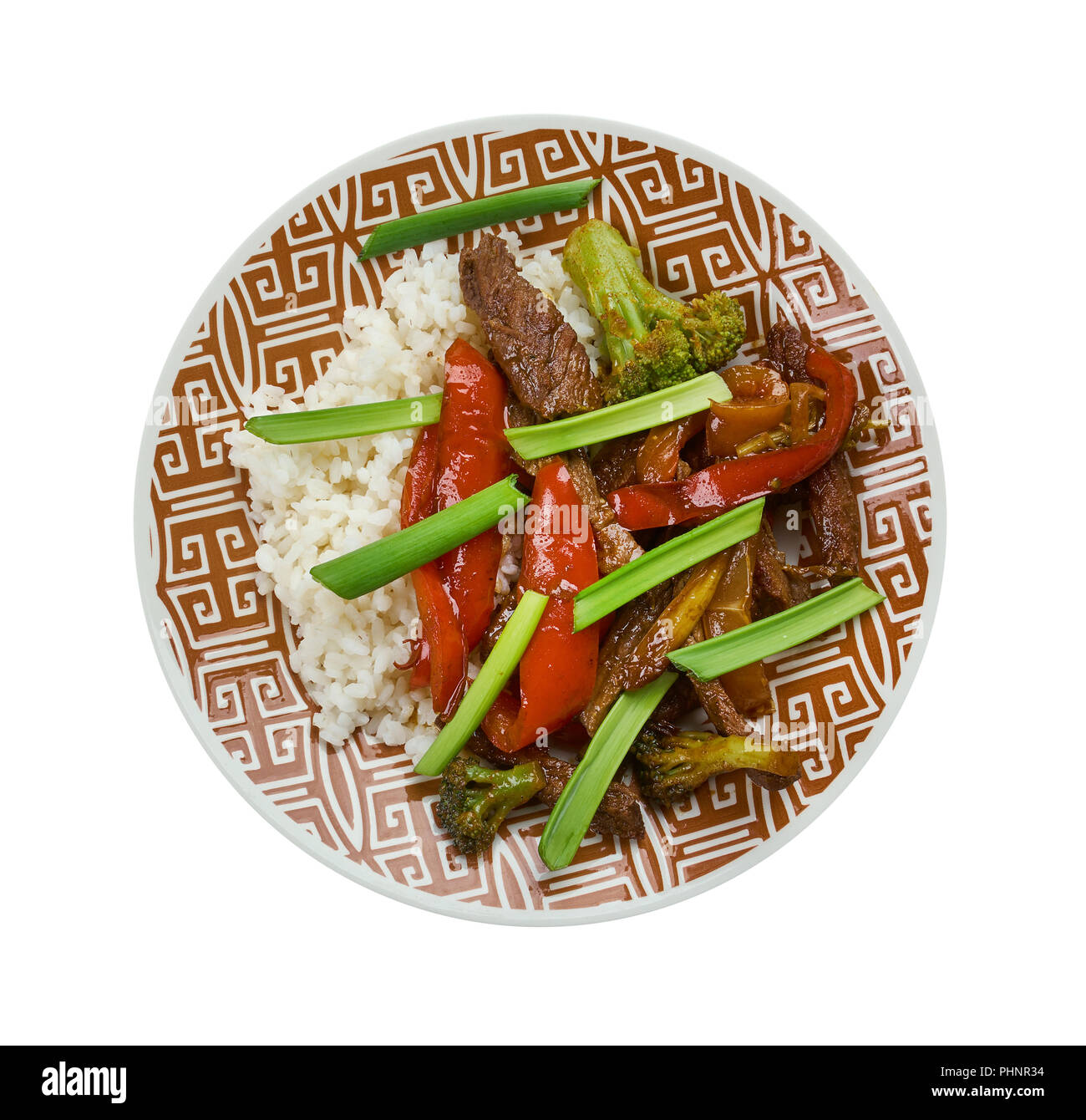 Beef fried rice Cut Out Stock Images & Pictures - Alamy