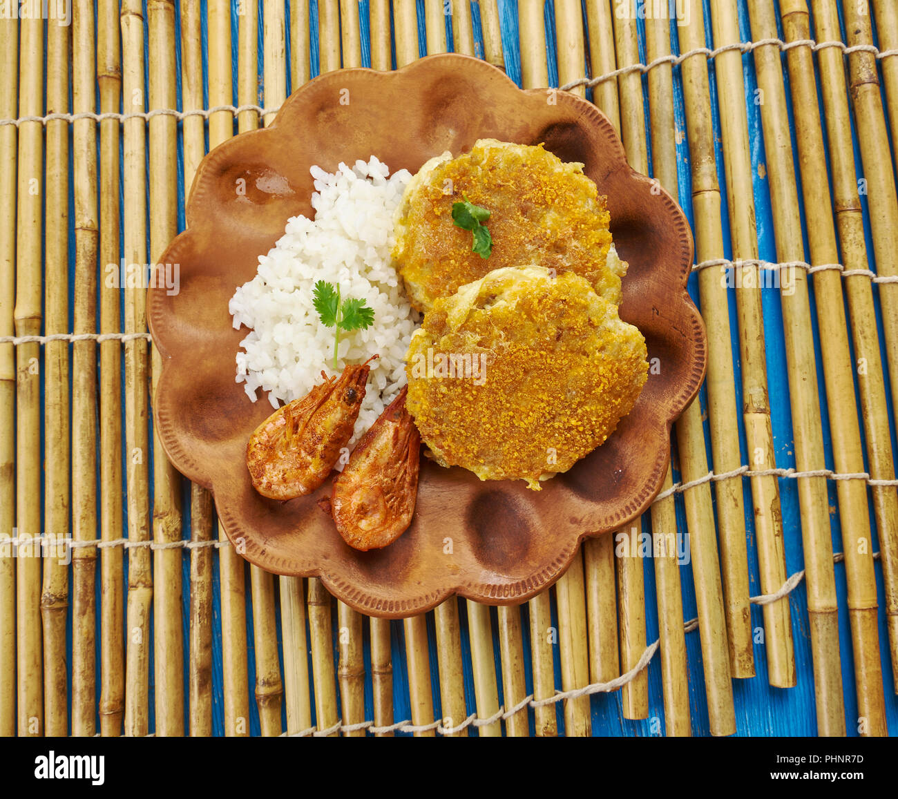 Blackbeard's Crab Cakes Stock Photo - Alamy