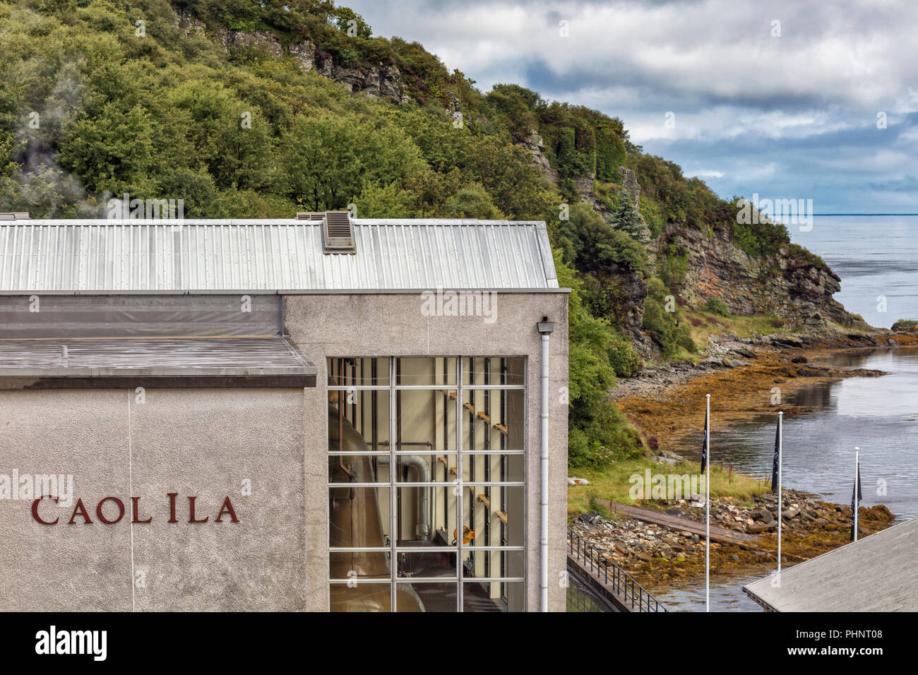 Caol Ila distillery, Islay, Inner Hebrides, Argyll, Scotland, UK Stock ...
