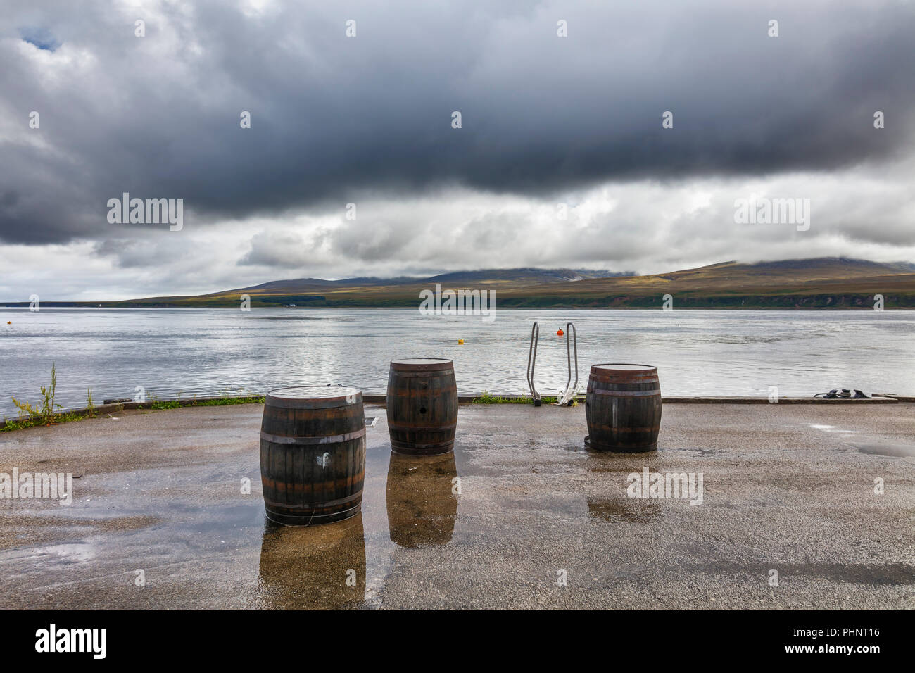 Caol Ila distillery, Islay, Inner Hebrides, Argyll, Scotland, UK Stock ...
