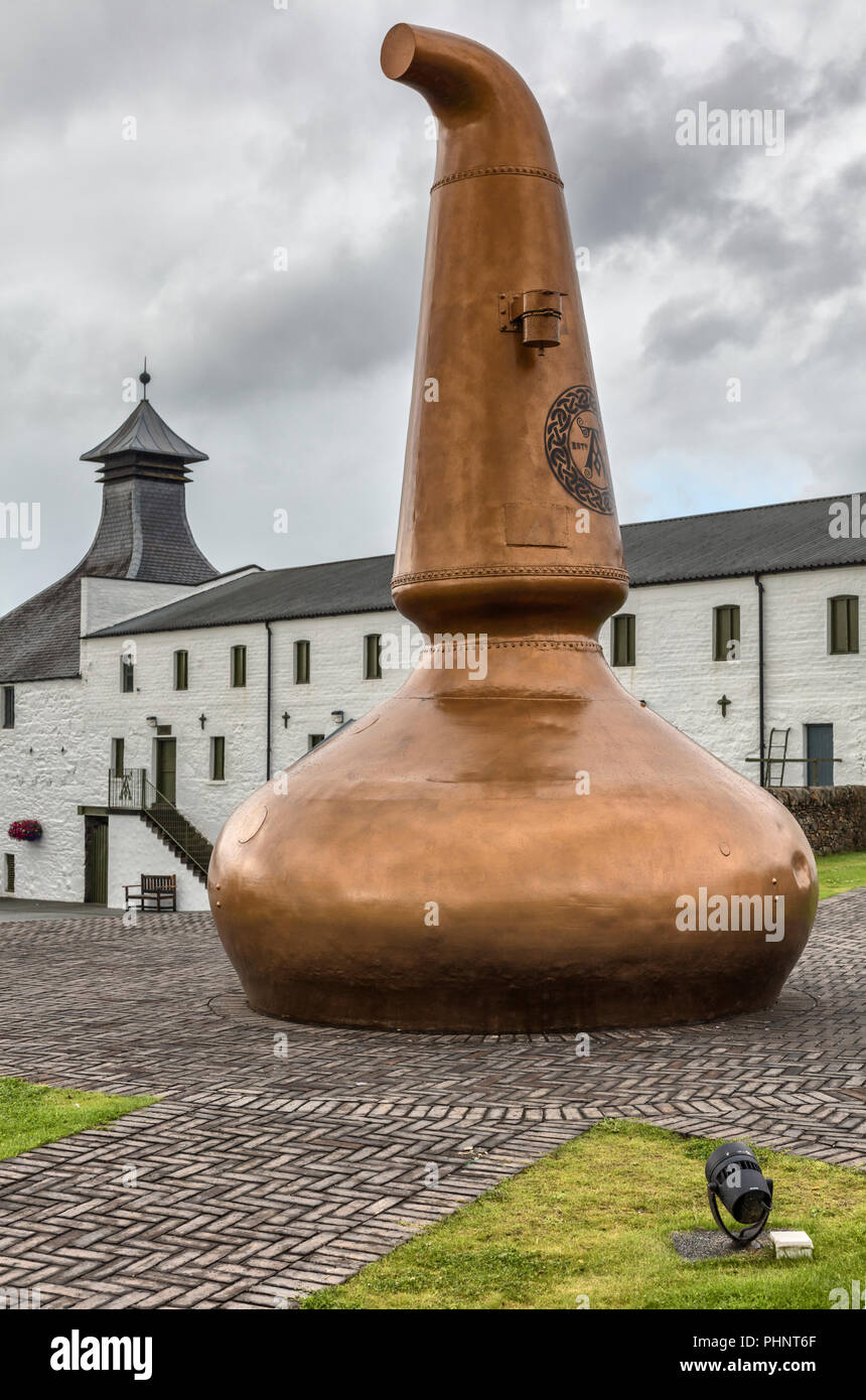 Ardbeg distillery, Islay, Inner Hebrides, Argyll, Scotland, UK Stock ...