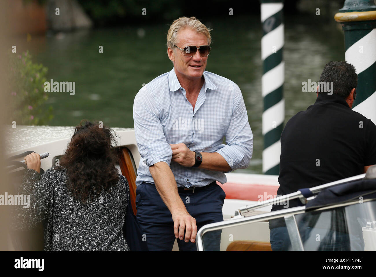 Venice, Italy. 01st Sep, 2018. VENICE - September 1: Dolph Lundgren on ...