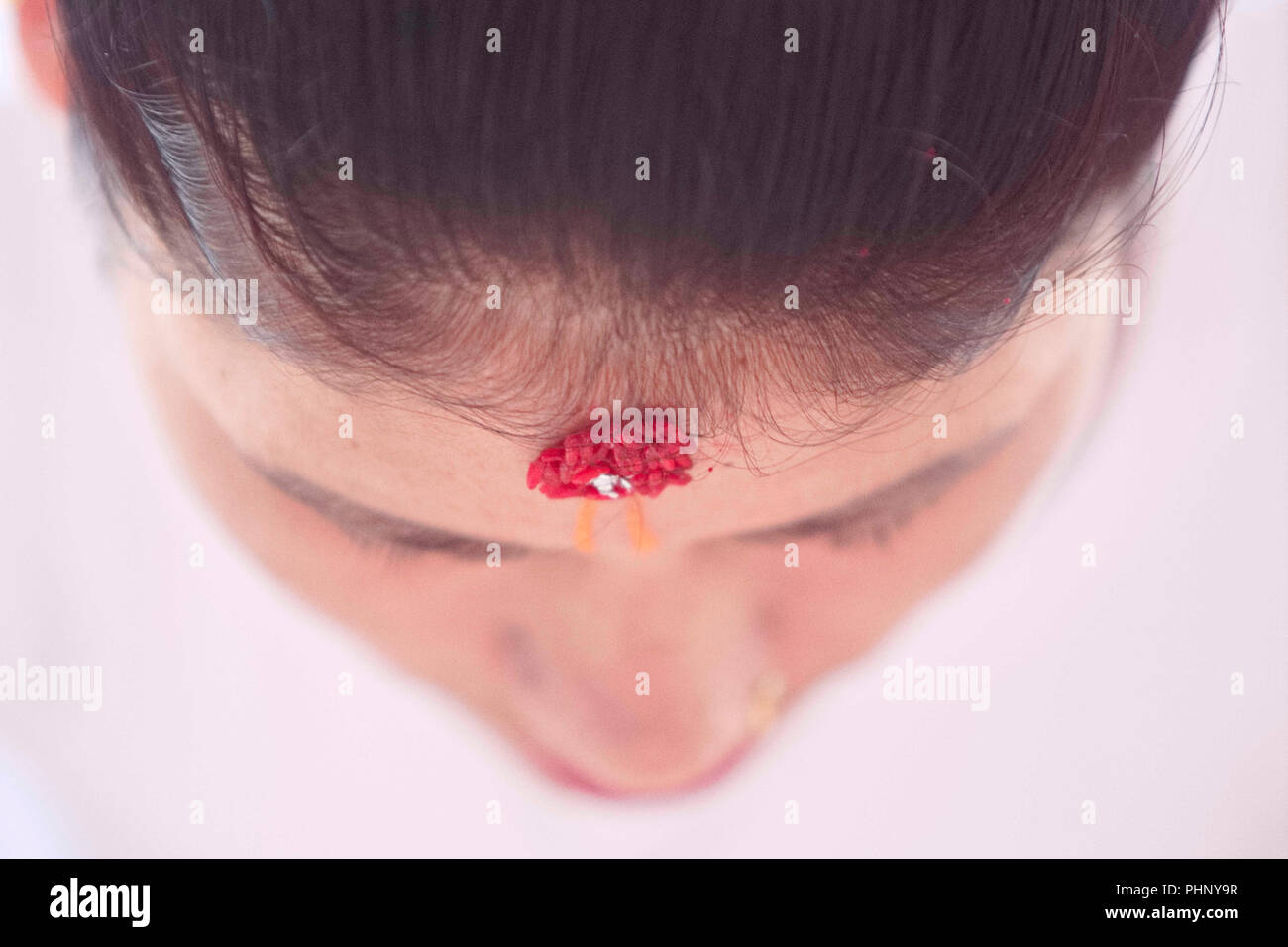 Tika On Forehead High Resolution Stock Photography and Images - Alamy