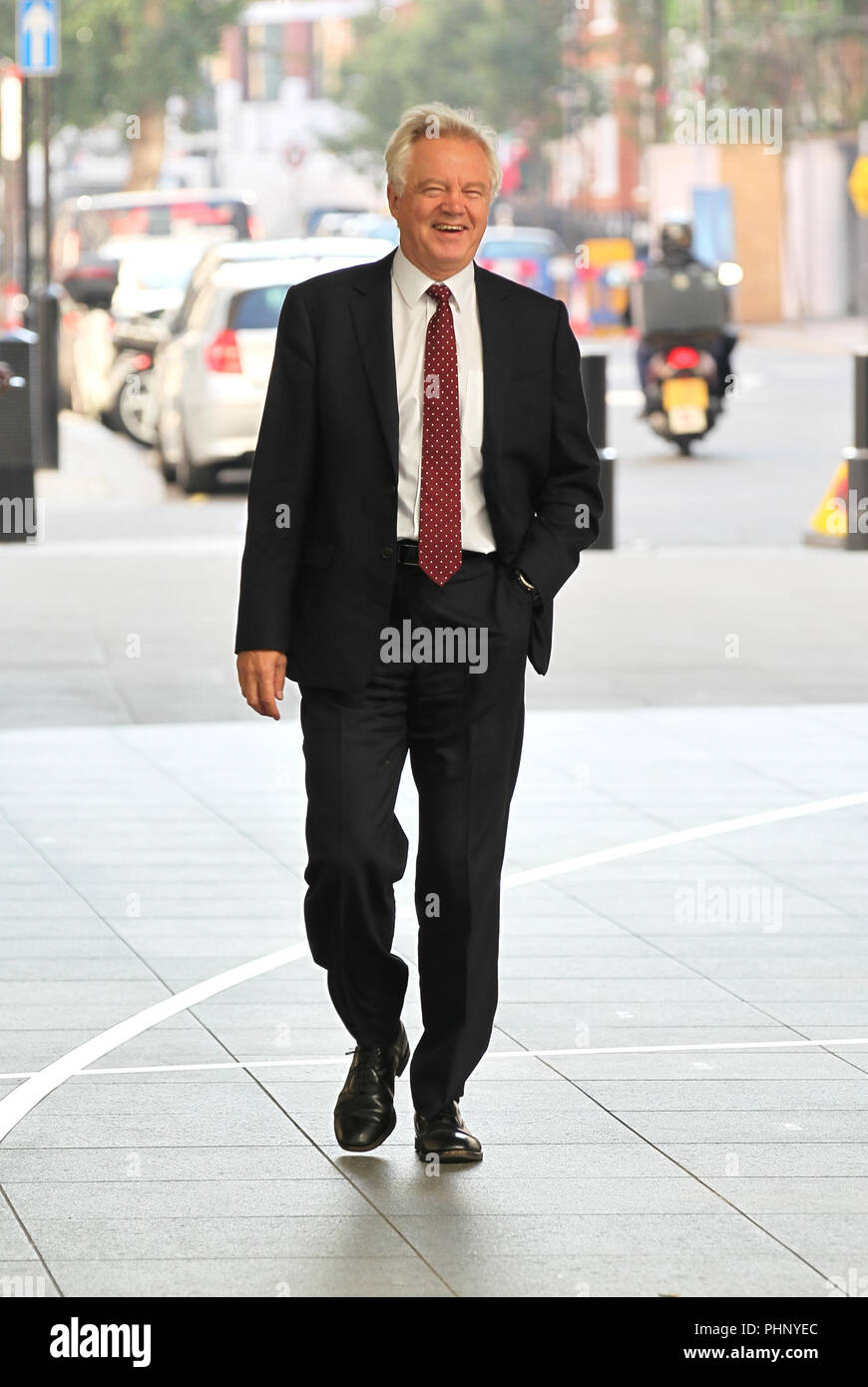 London, UK, 2nd Sep 2018. David Davis Former Secretary of State for ...