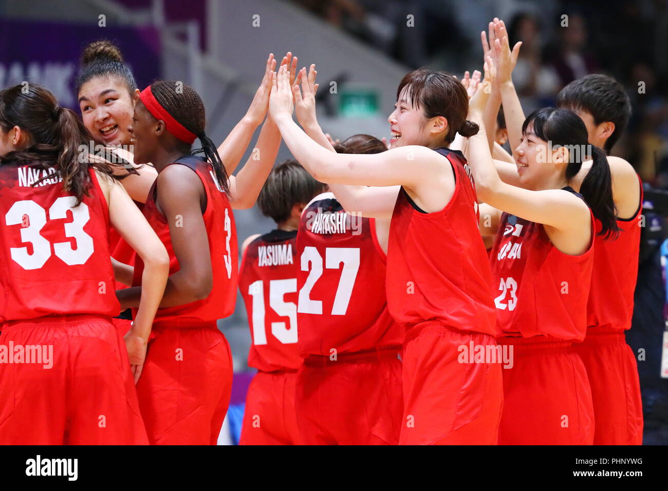 Japan team group (JPN), SEPTEMBER 1, 2018 - Basketball : Women's Bronze ...