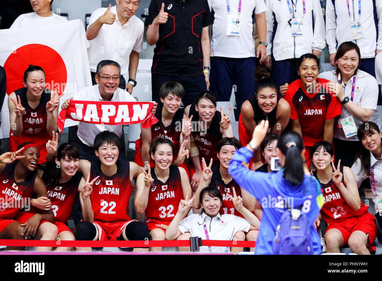 Japan team group (JPN), SEPTEMBER 1, 2018 - Basketball : Women's Bronze ...