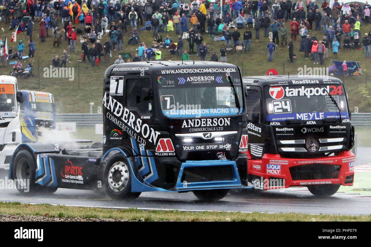 Most, Czechy. 1st Sep, 2018. second race, from left Jamie ANDERSON (GBR ...