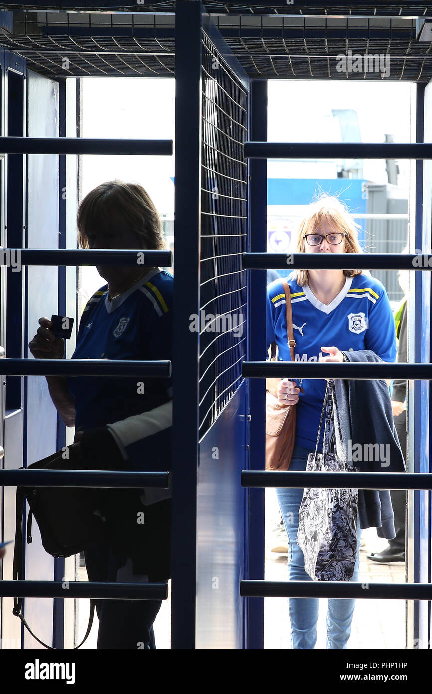 Football turnstiles hi-res stock photography and images - Alamy