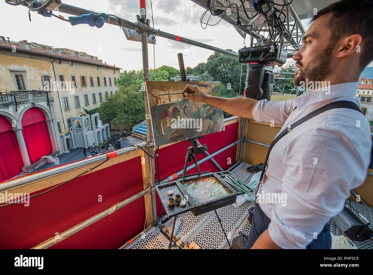 Florence, Italy. 01st Sep, 2018. Lewis Hazelwood-Horner, festival ...