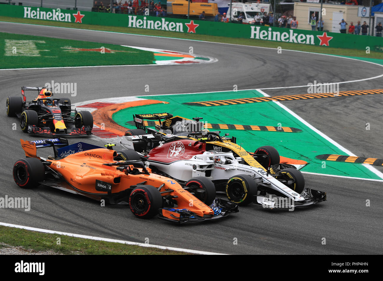 Action cornering f1 hi-res stock photography and images - Alamy