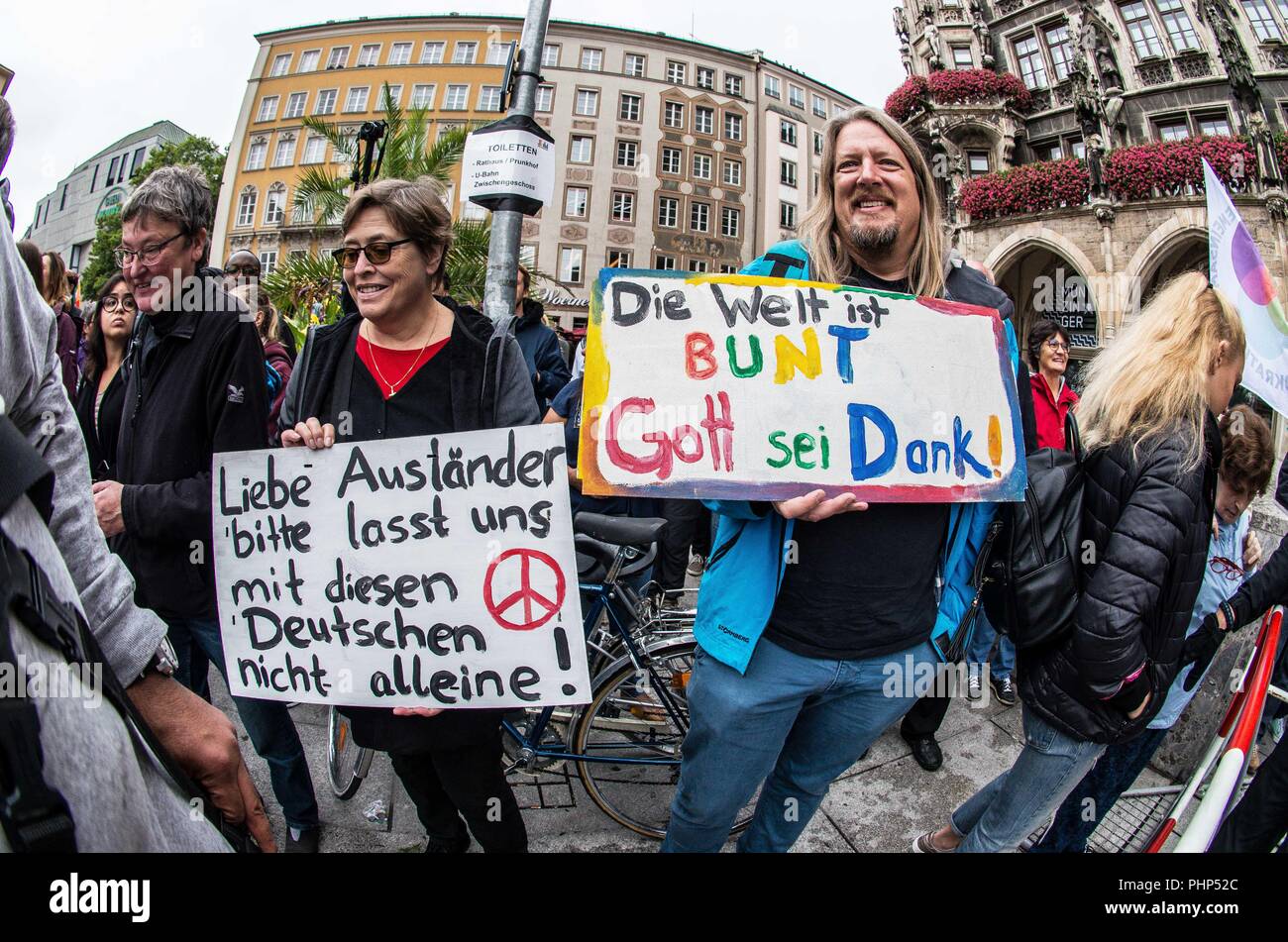 Group foreigners and germans hi-res stock photography and images - Alamy