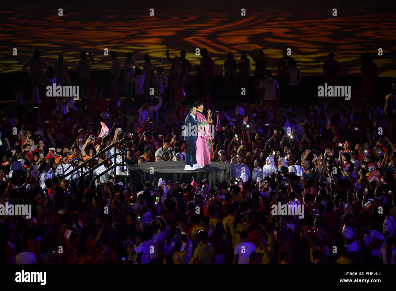 (180902) -- JAKARTA, Sept. 2, 2018 (Xinhua) -- Photo taken on Sept. 2 ...