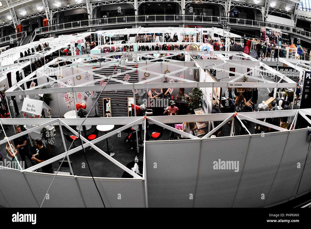 London, UK. 1st September, 2018. Hundreds of stalls at the LondonEdge ...