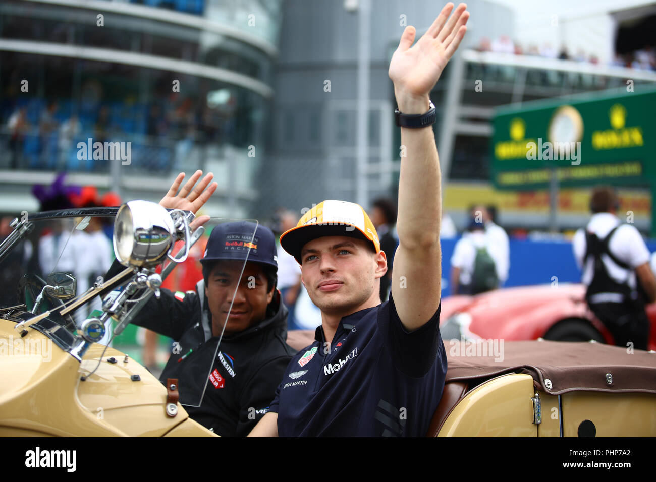 Formula 1 drivers parade hi-res stock photography and images - Alamy