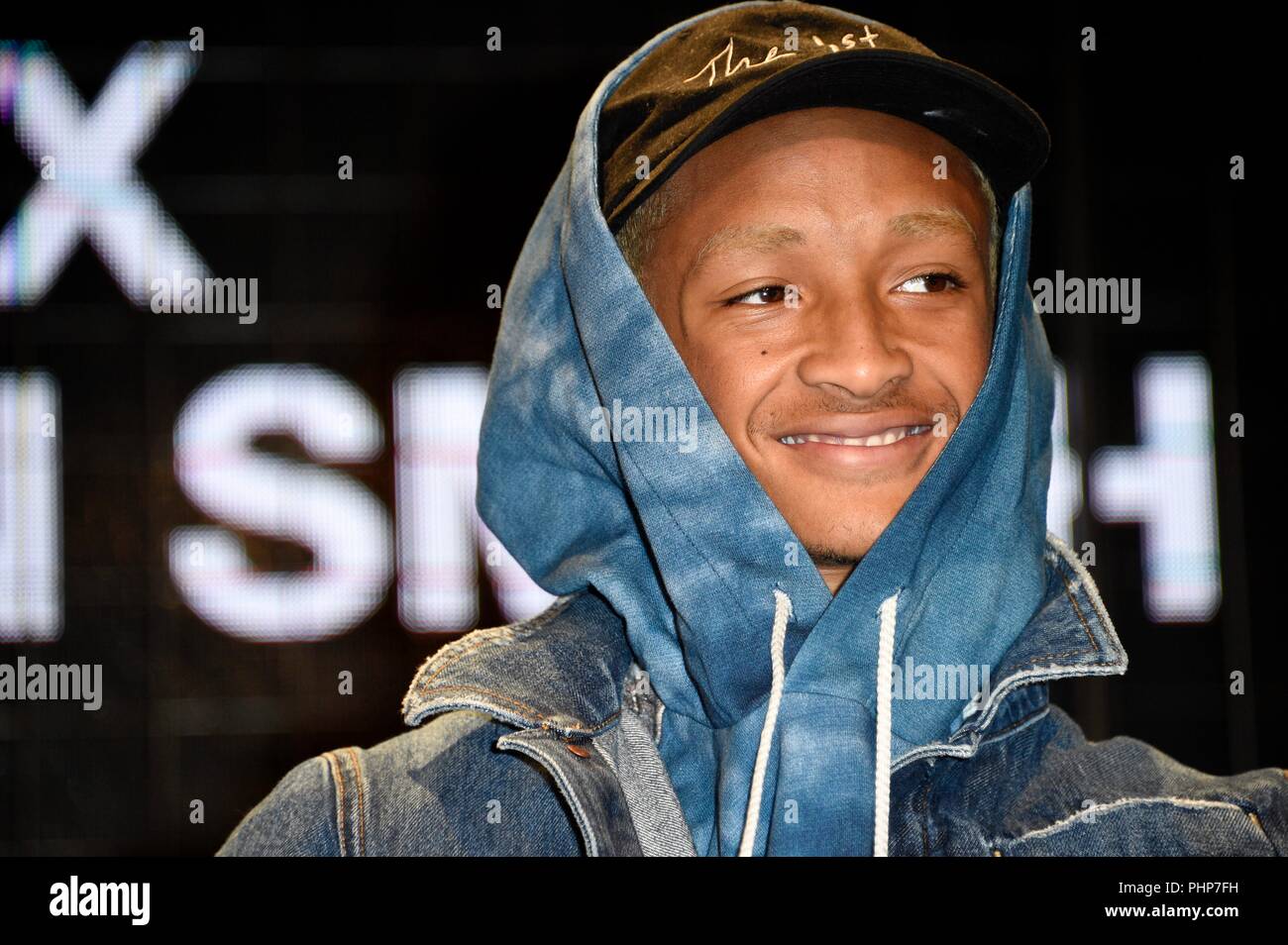 Jaden Swithh at the panel of G-Star Raw at the Bread & Butter by ...