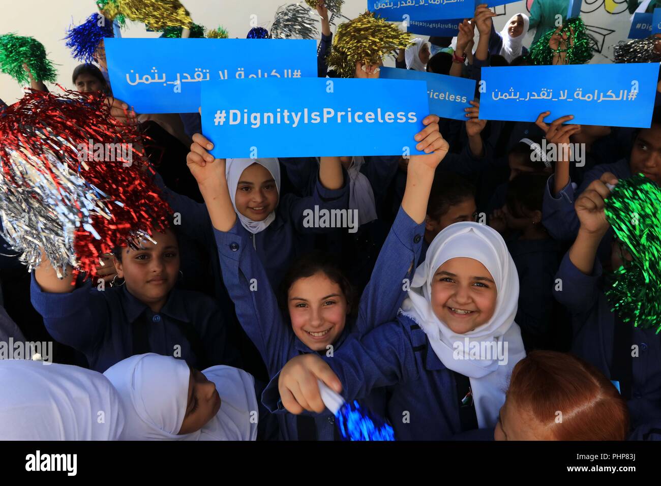 Jordan school children hi-res stock photography and images - Alamy
