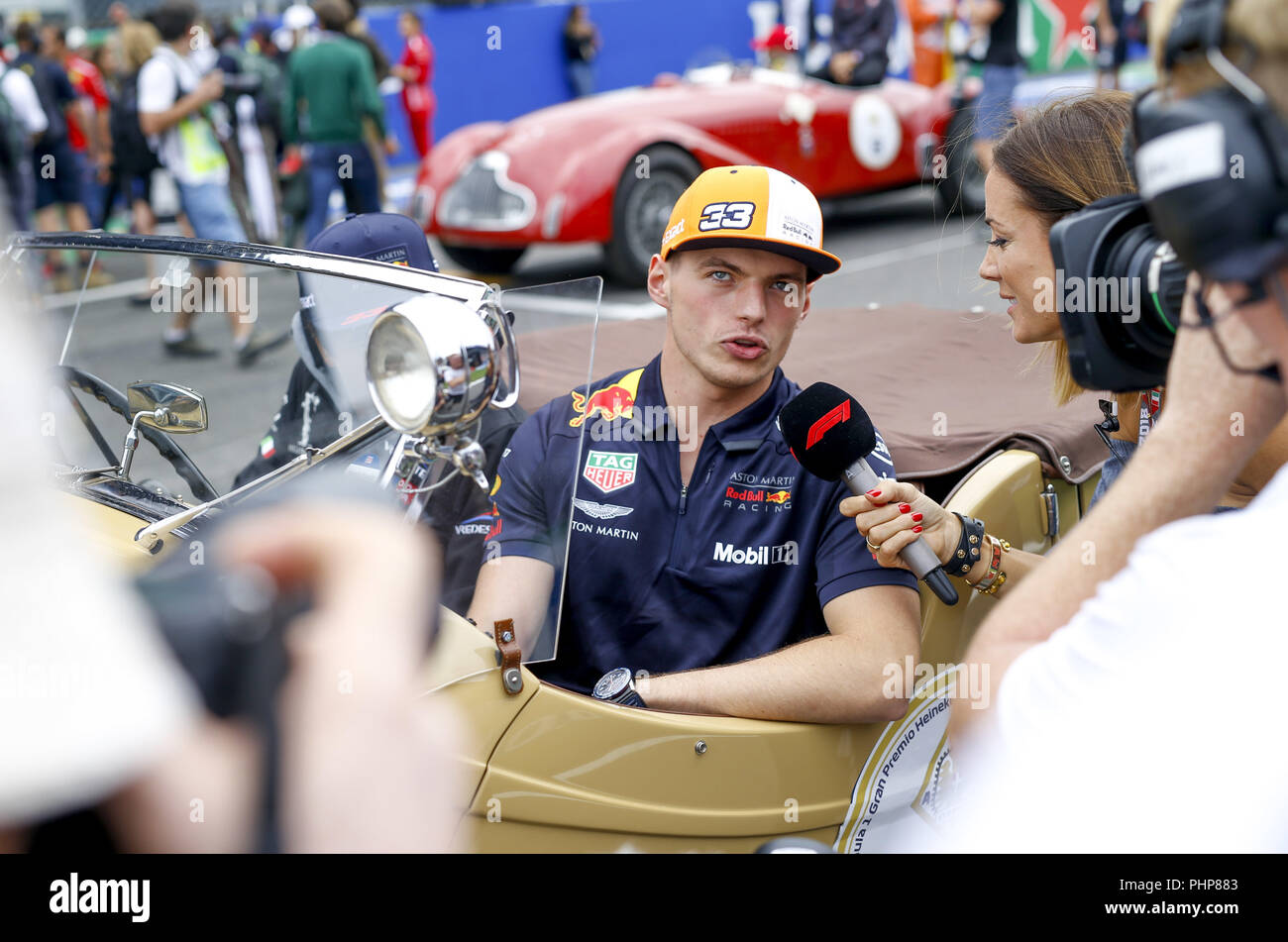 Interview with max verstappen hi-res stock photography and images - Alamy