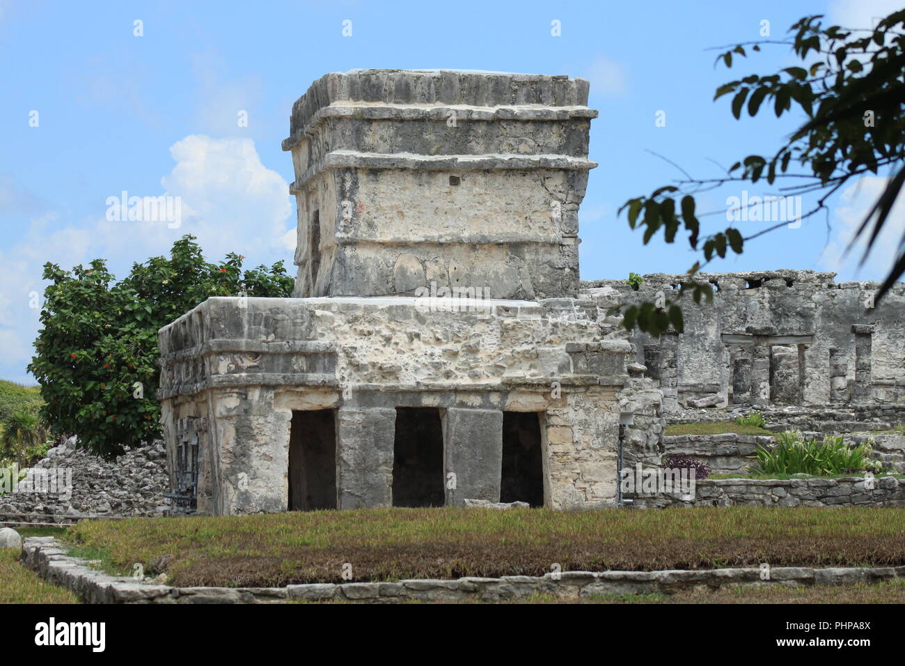 Cahal pech archaeological reserve hi-res stock photography and images ...
