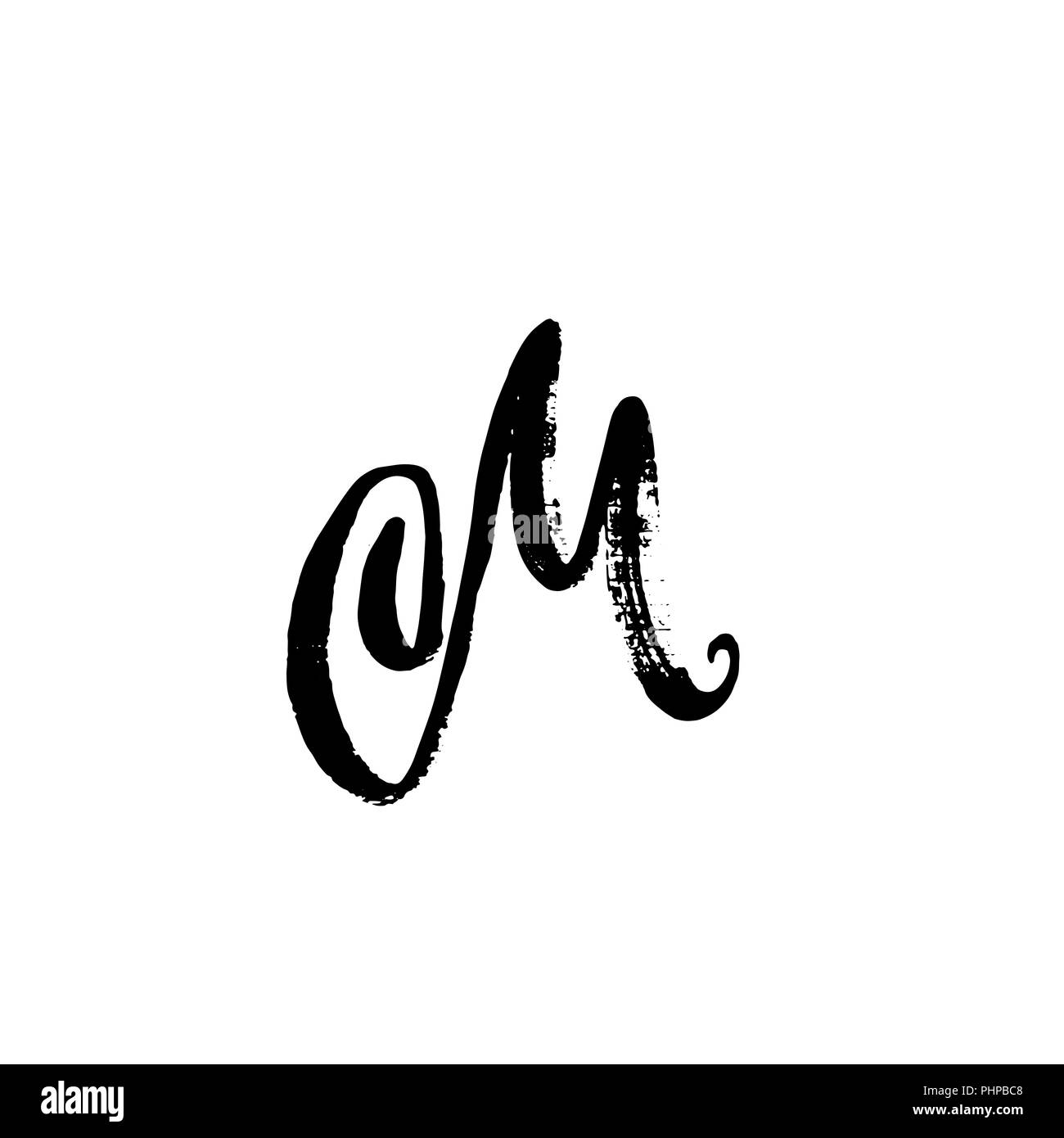 Lettering letter m hi-res stock photography and images - Alamy