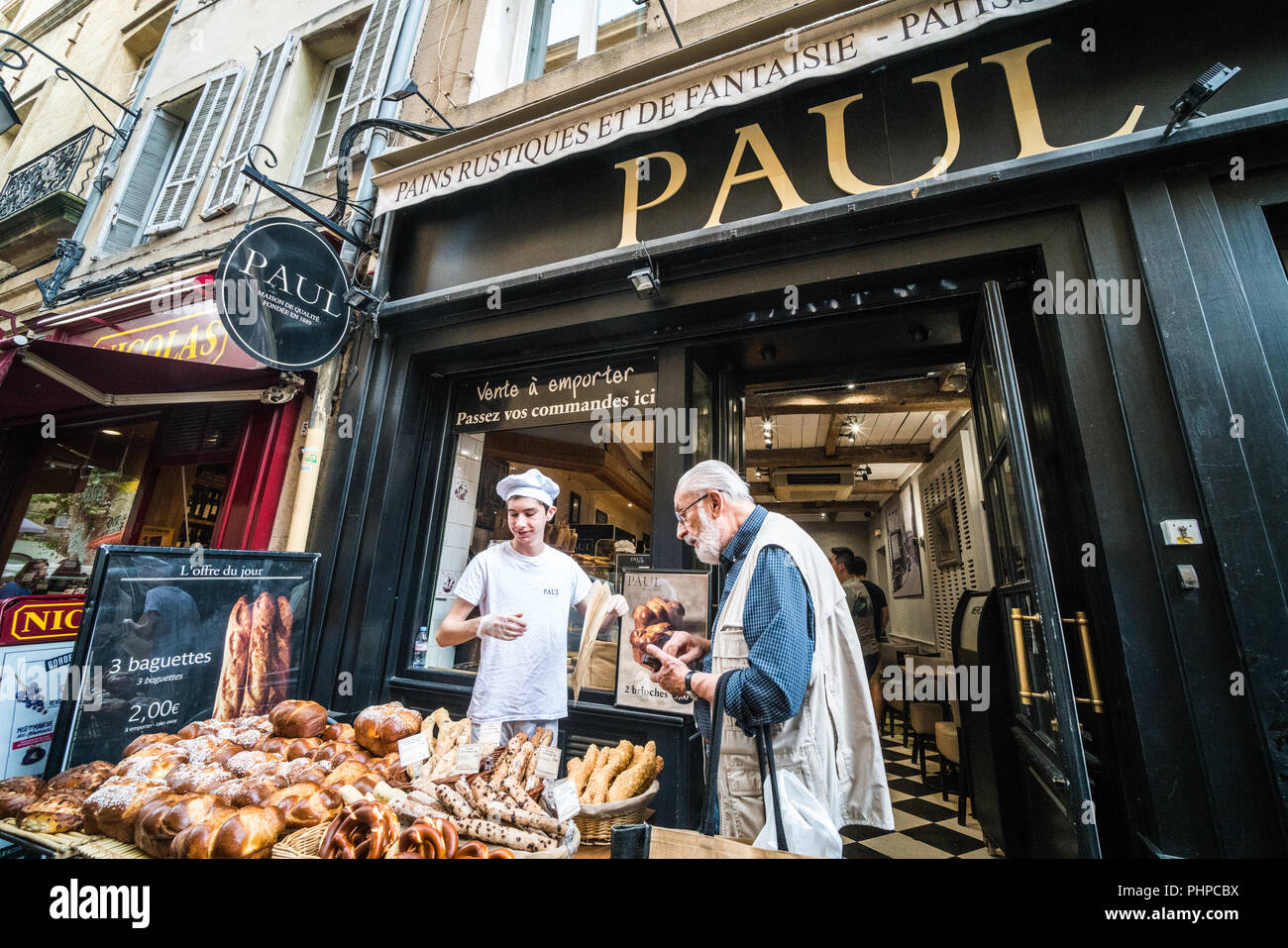 Paul french bakery hi-res stock photography and images - Alamy