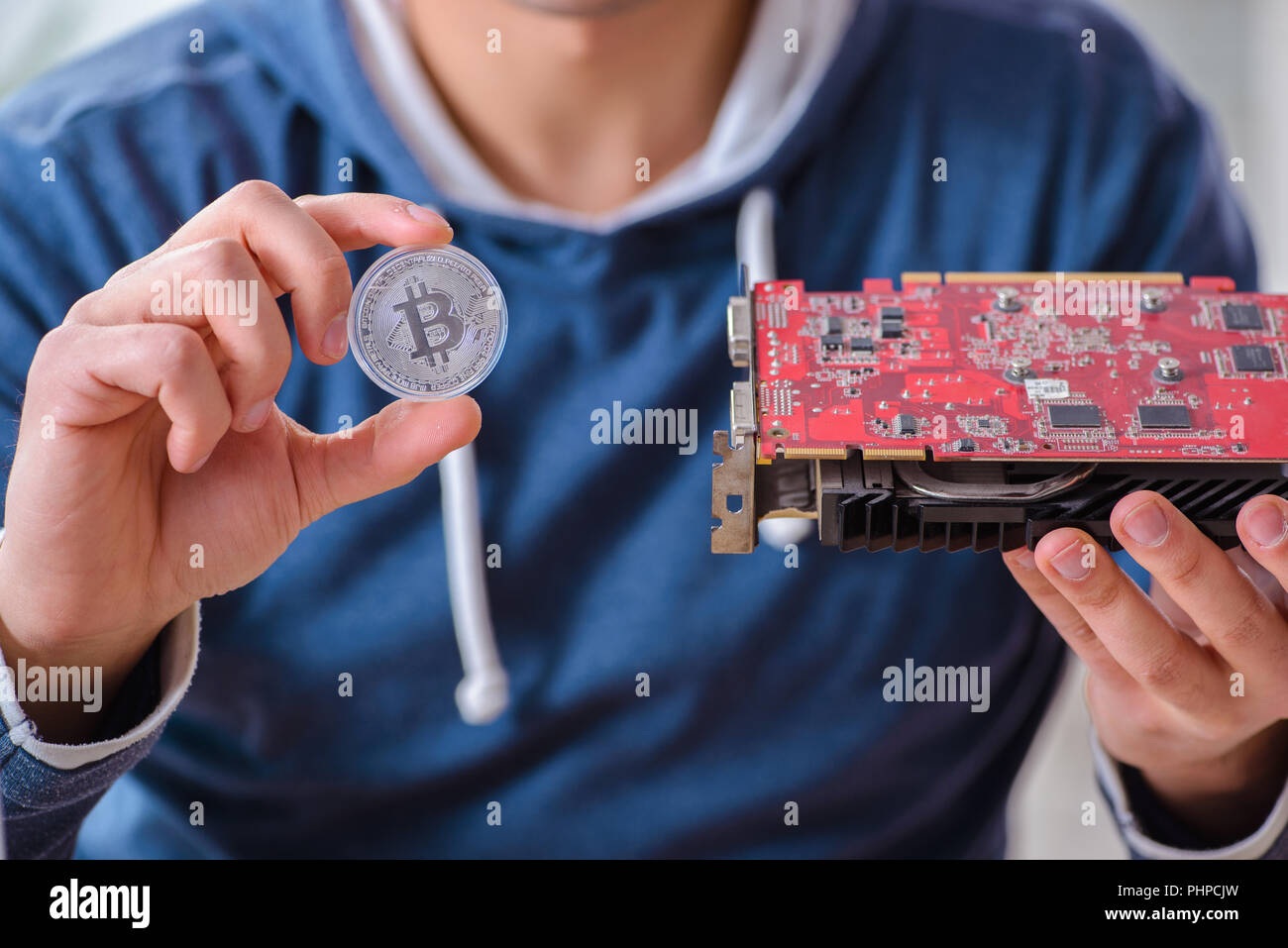 Young miner home hi-res stock photography and images - Alamy