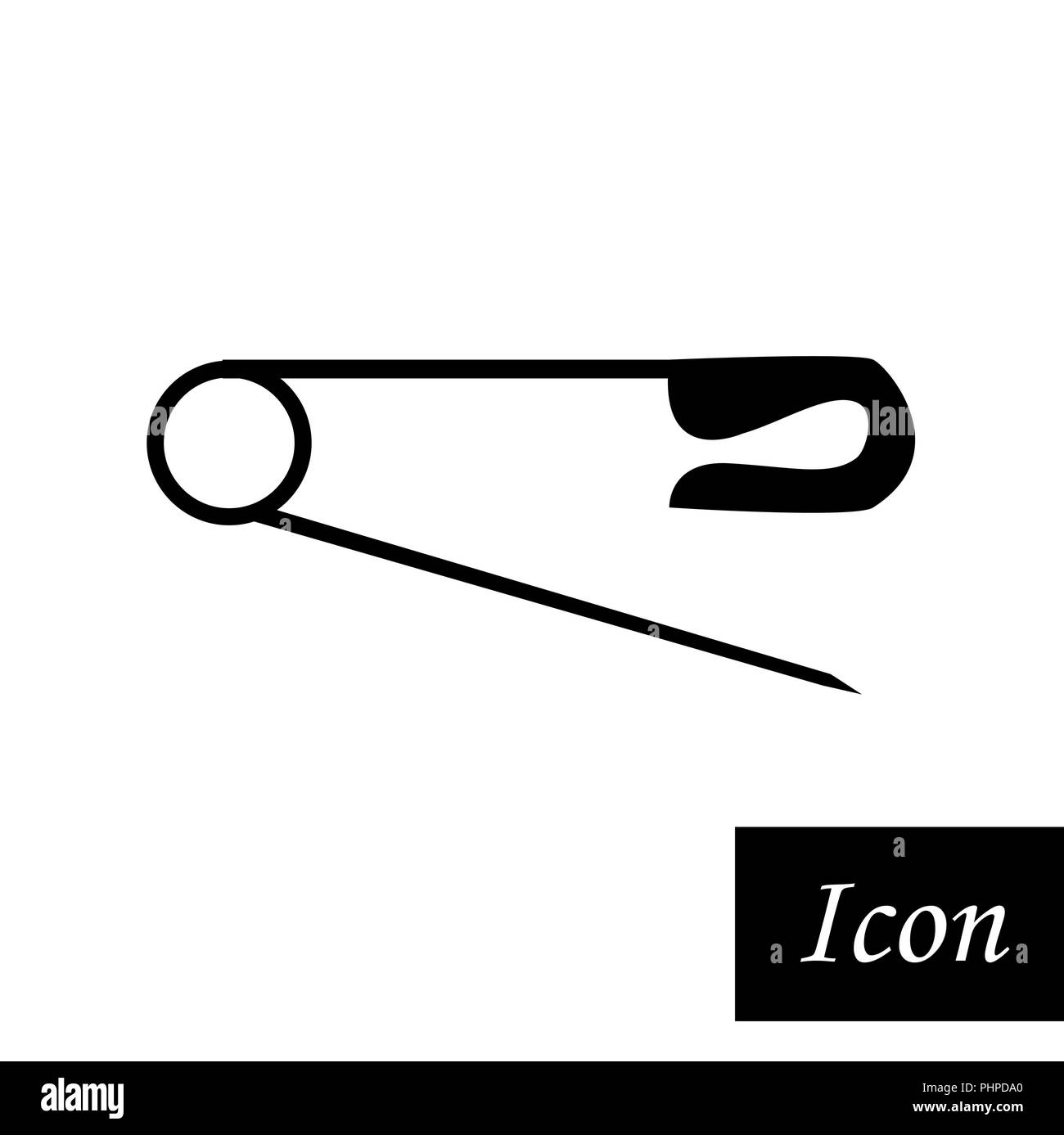 Safety pin icon. vector design. symbol. web. graphic. JPG. AI. app ...