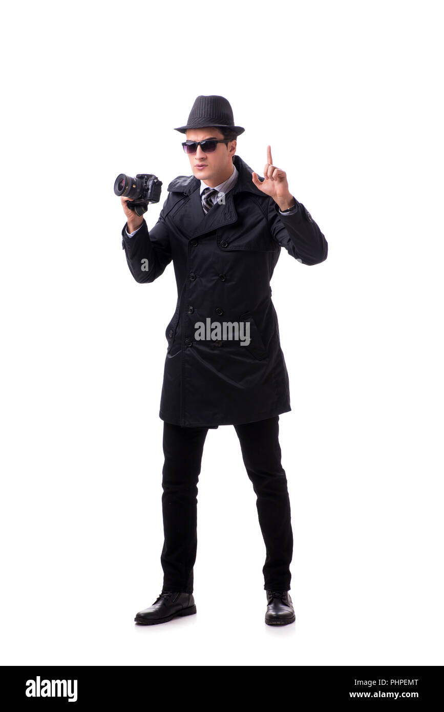 Spy camera coat hi-res stock photography and images - Alamy