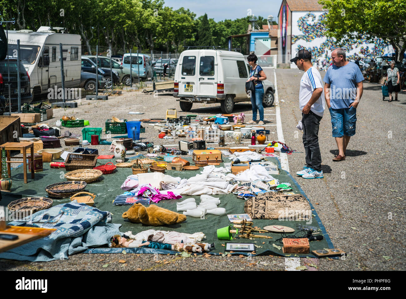 Brocante vintage france hi-res stock photography and images - Alamy