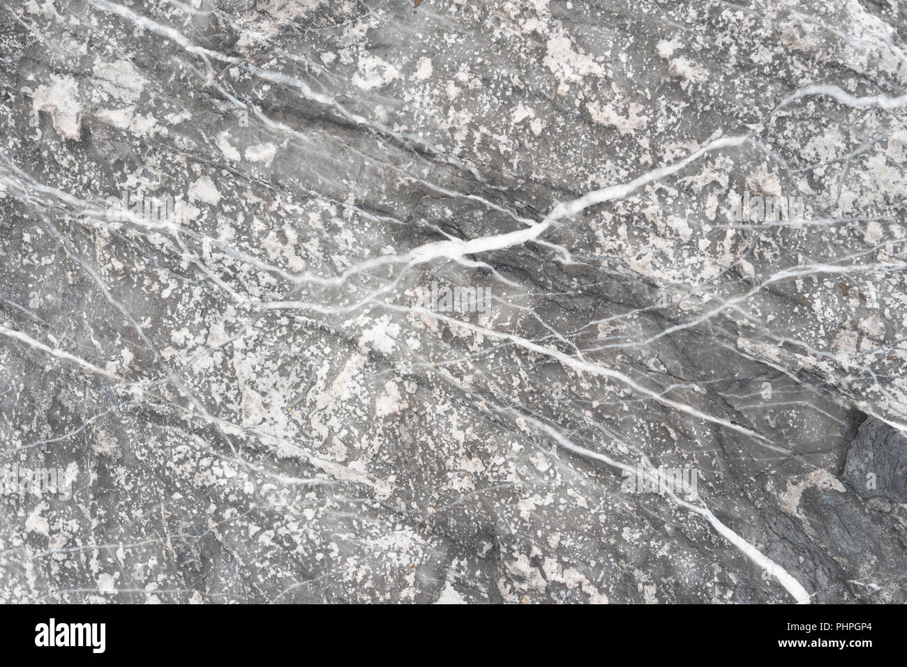 Abstract background and texture of black stone and white stripes ...