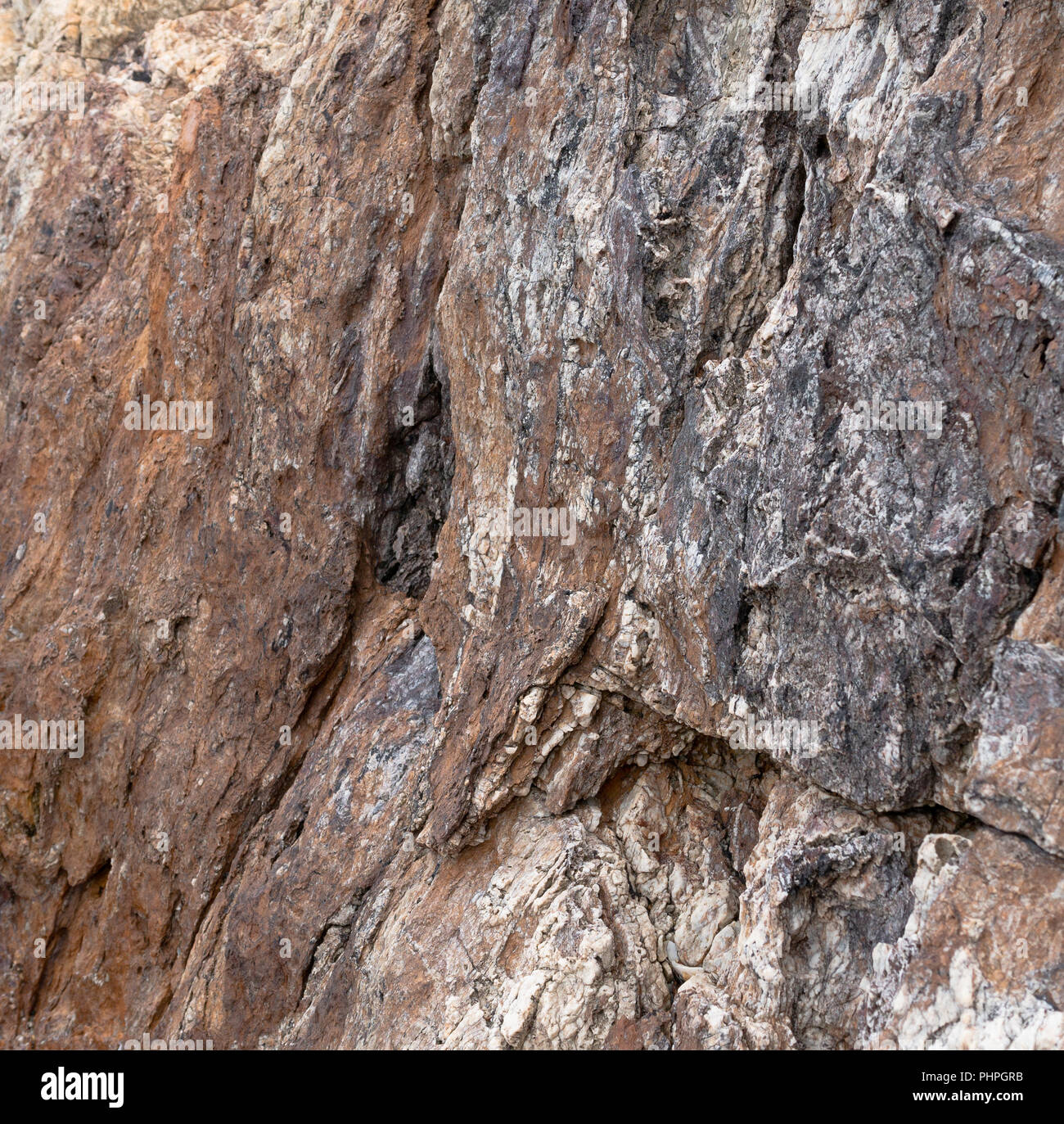 Abstract background and texture of the stone surface of the cliff Stock ...