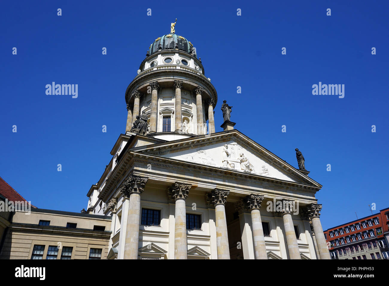 Berlin; french dome; Germany Stock Photo - Alamy
