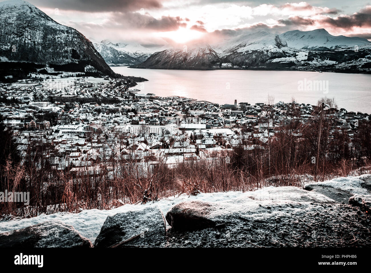 Volda norway in winter hi-res stock photography and images - Alamy
