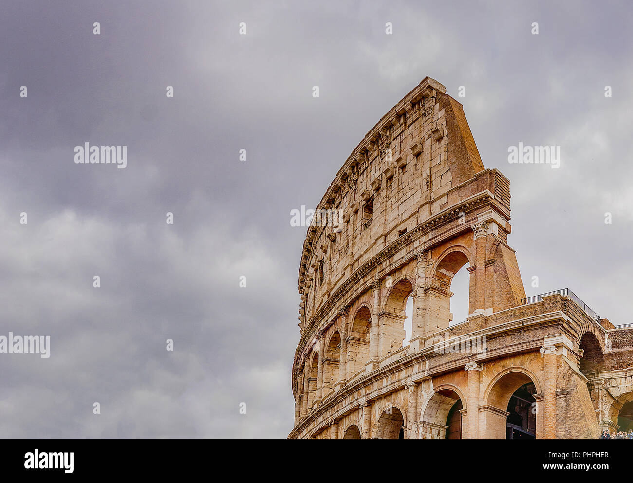 Colosseum column detail hi-res stock photography and images - Alamy