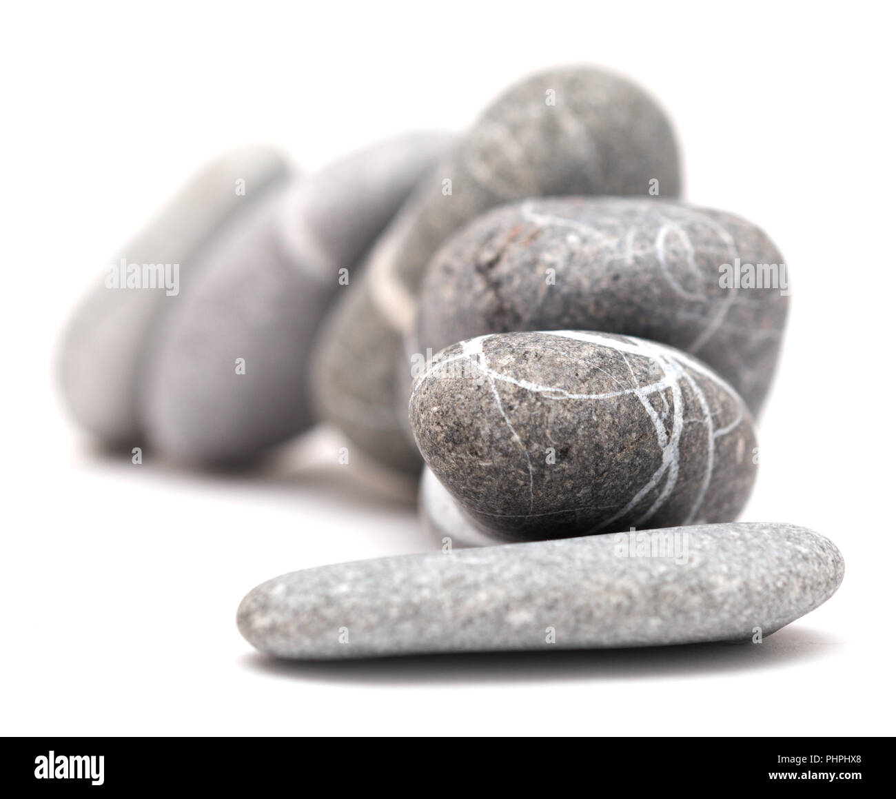 Piled pebble Cut Out Stock Images & Pictures - Alamy