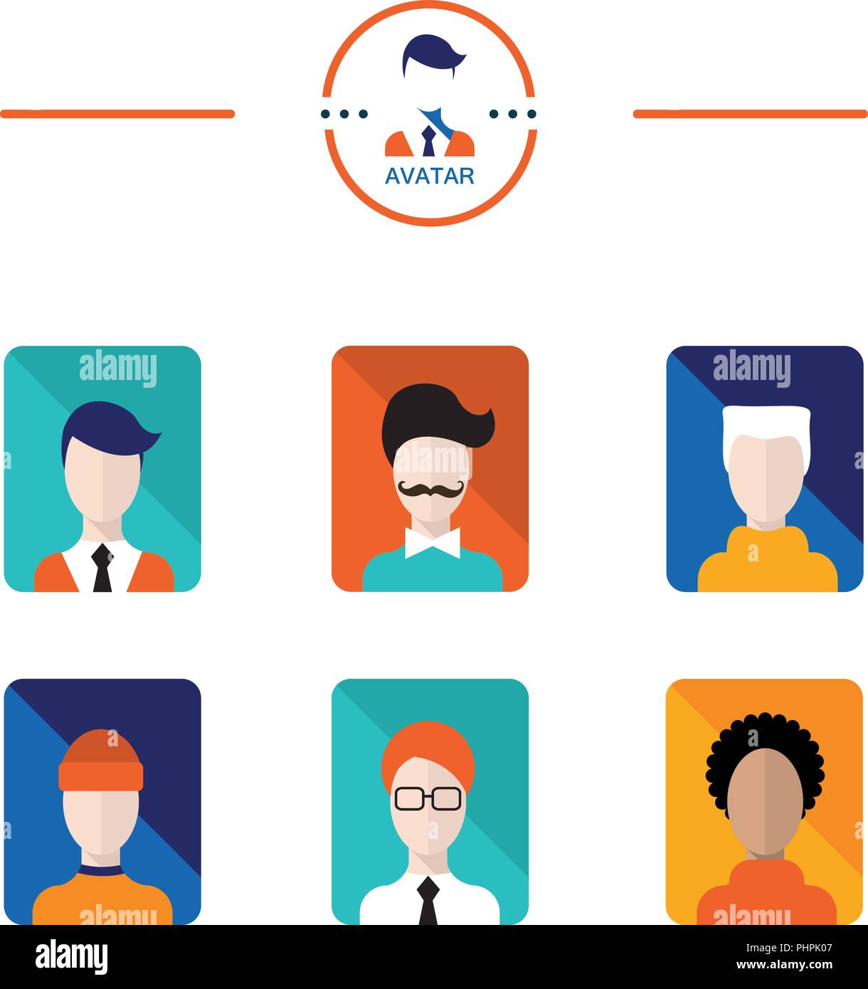 Male faces Stock Vector Images - Alamy