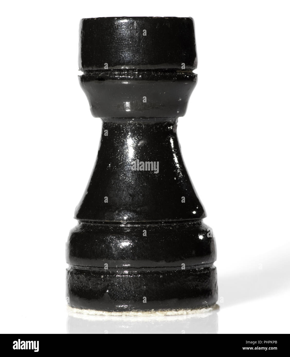 Chess piece on white background Stock Photo - Alamy