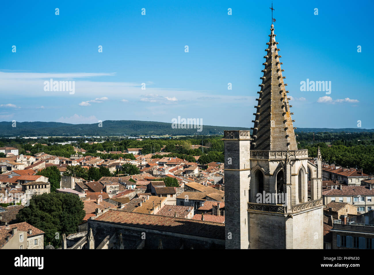 France tarascon castle aerial view hi-res stock photography and images ...