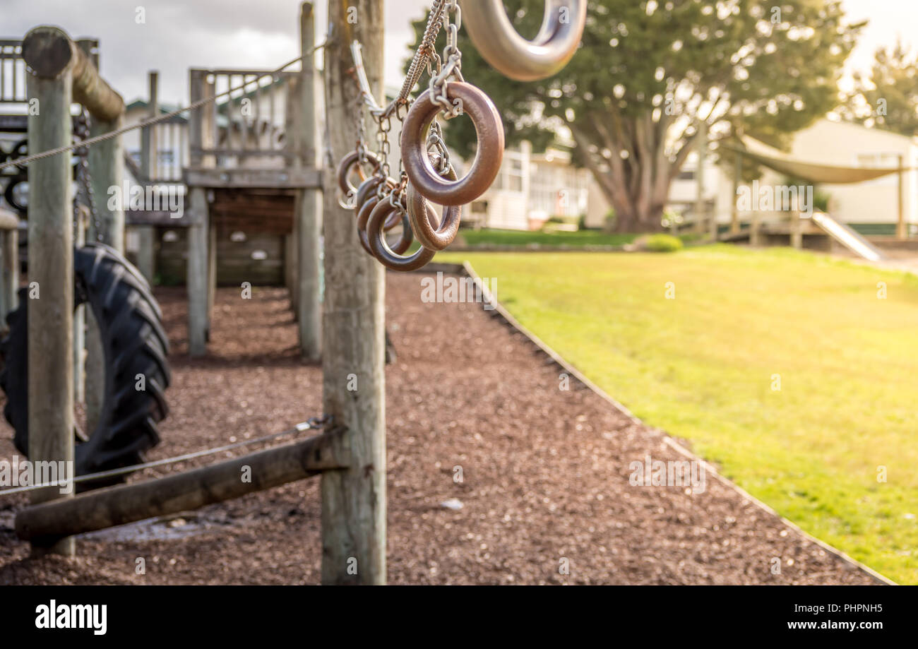 School grass trees hi-res stock photography and images - Alamy