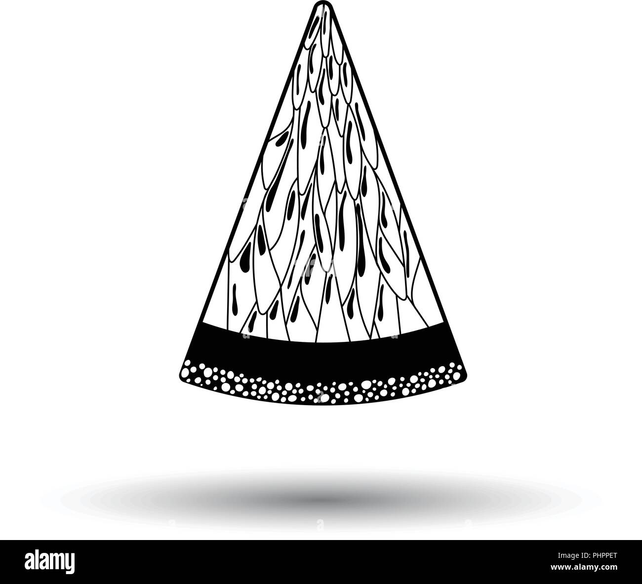 Icon of Lemon. White background with shadow design. Vector illustration ...