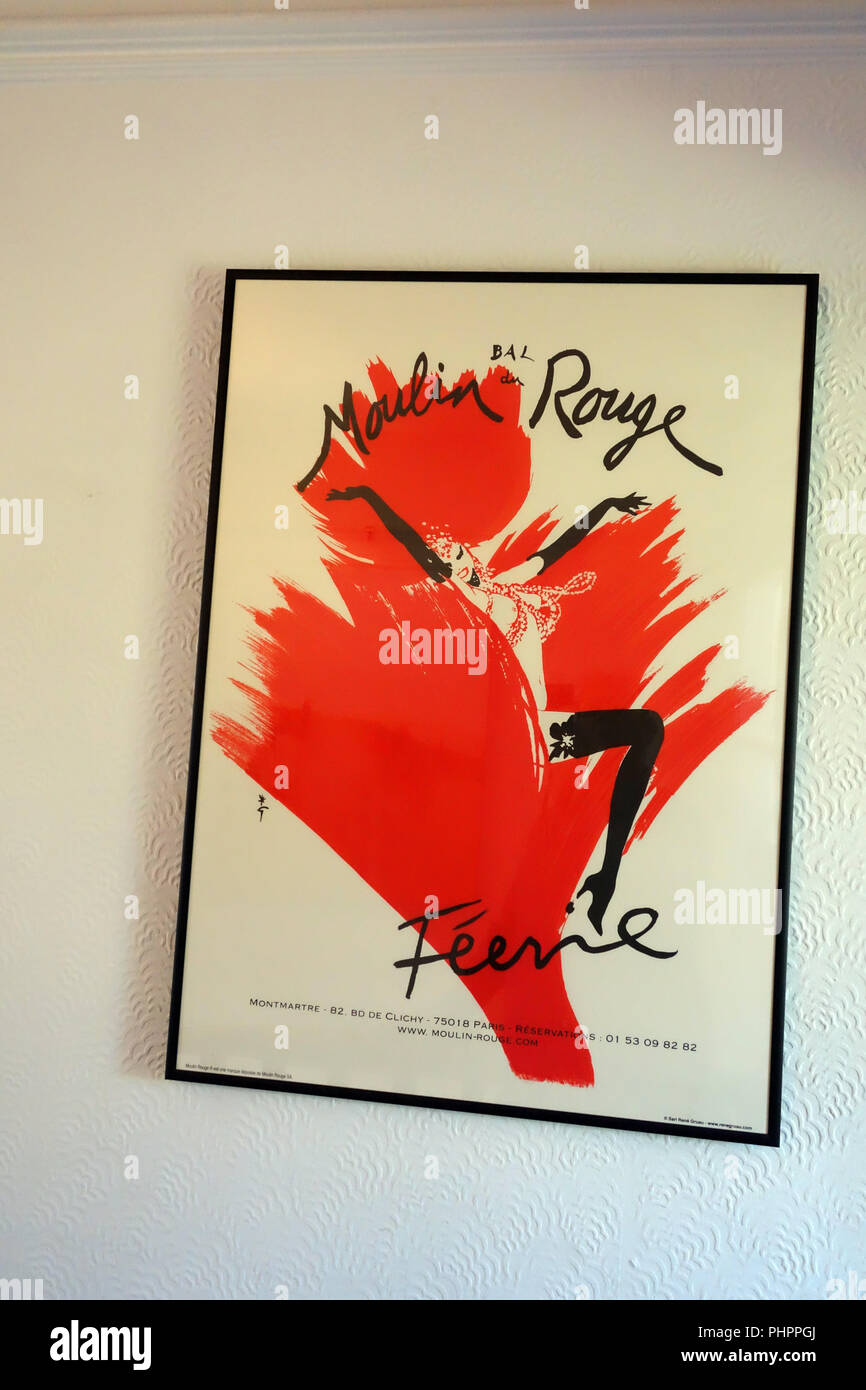 Moulin rouge poster High Resolution Stock Photography and Images - Alamy