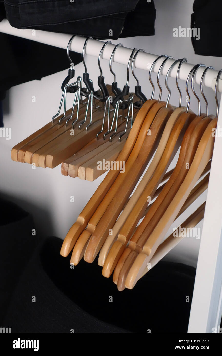 Empty clothes rail hi-res stock photography and images - Alamy