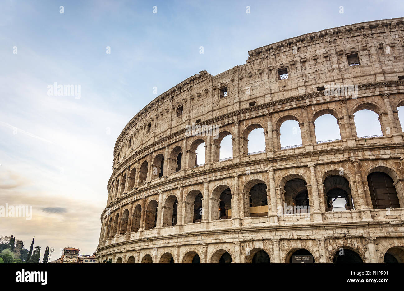 Colosseum amphitheatre in rome hi-res stock photography and images - Alamy