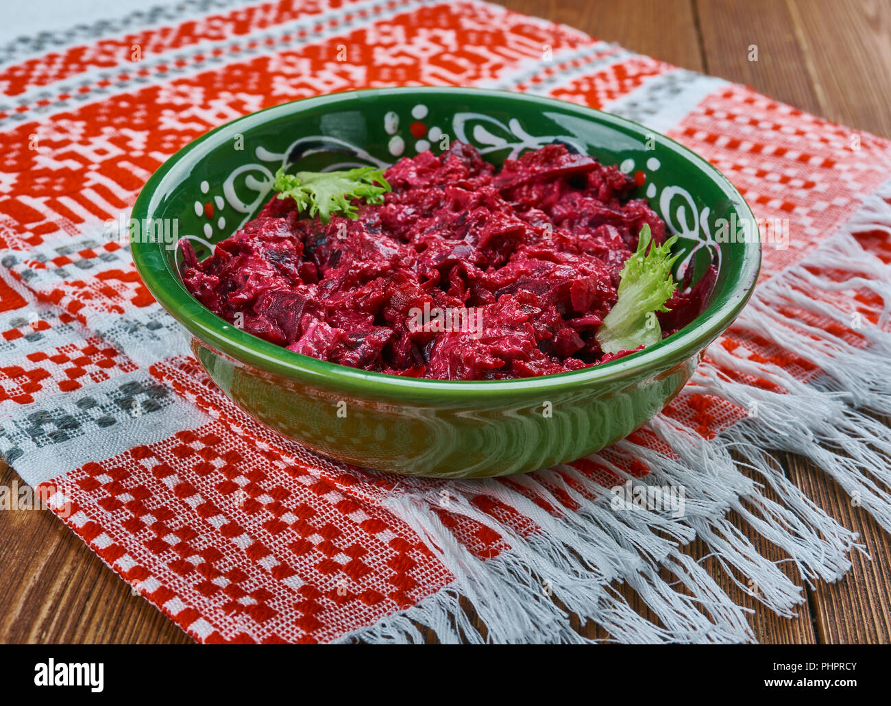 Polish Fried Beets Stock Photo - Alamy