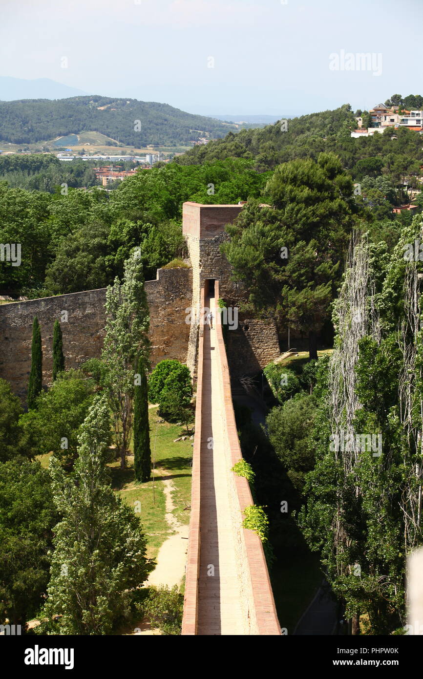 fortress wall top view Stock Photo - Alamy