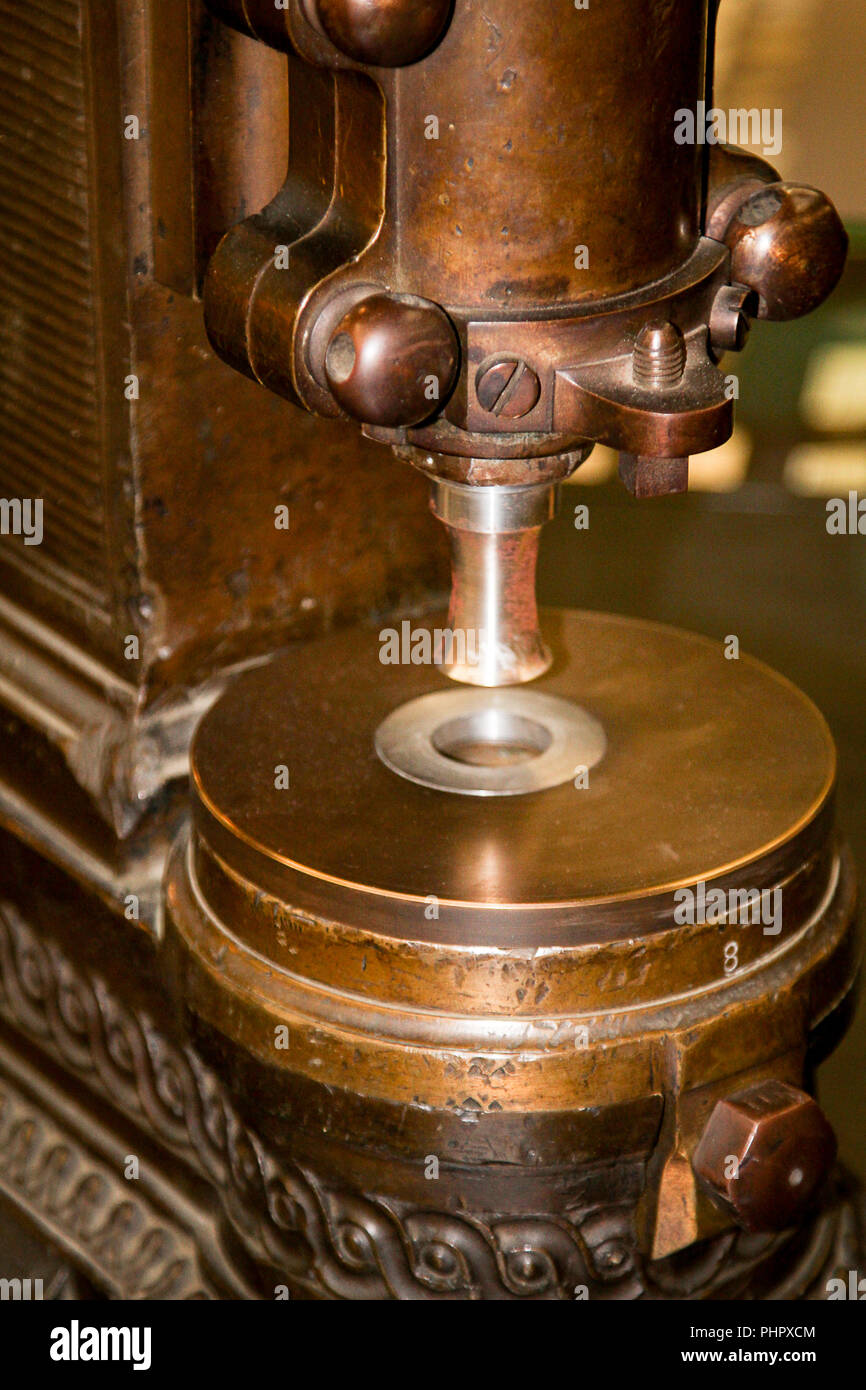 Detail of a coinage Stock Photo - Alamy
