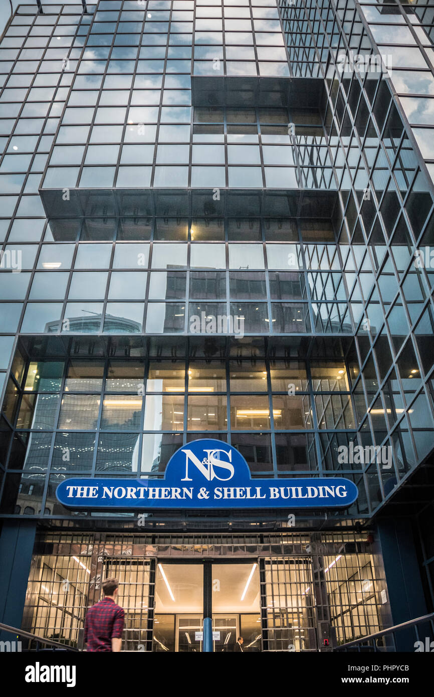 Northern & Shell Media Group building, Lower Thames Street, London EC3 ...
