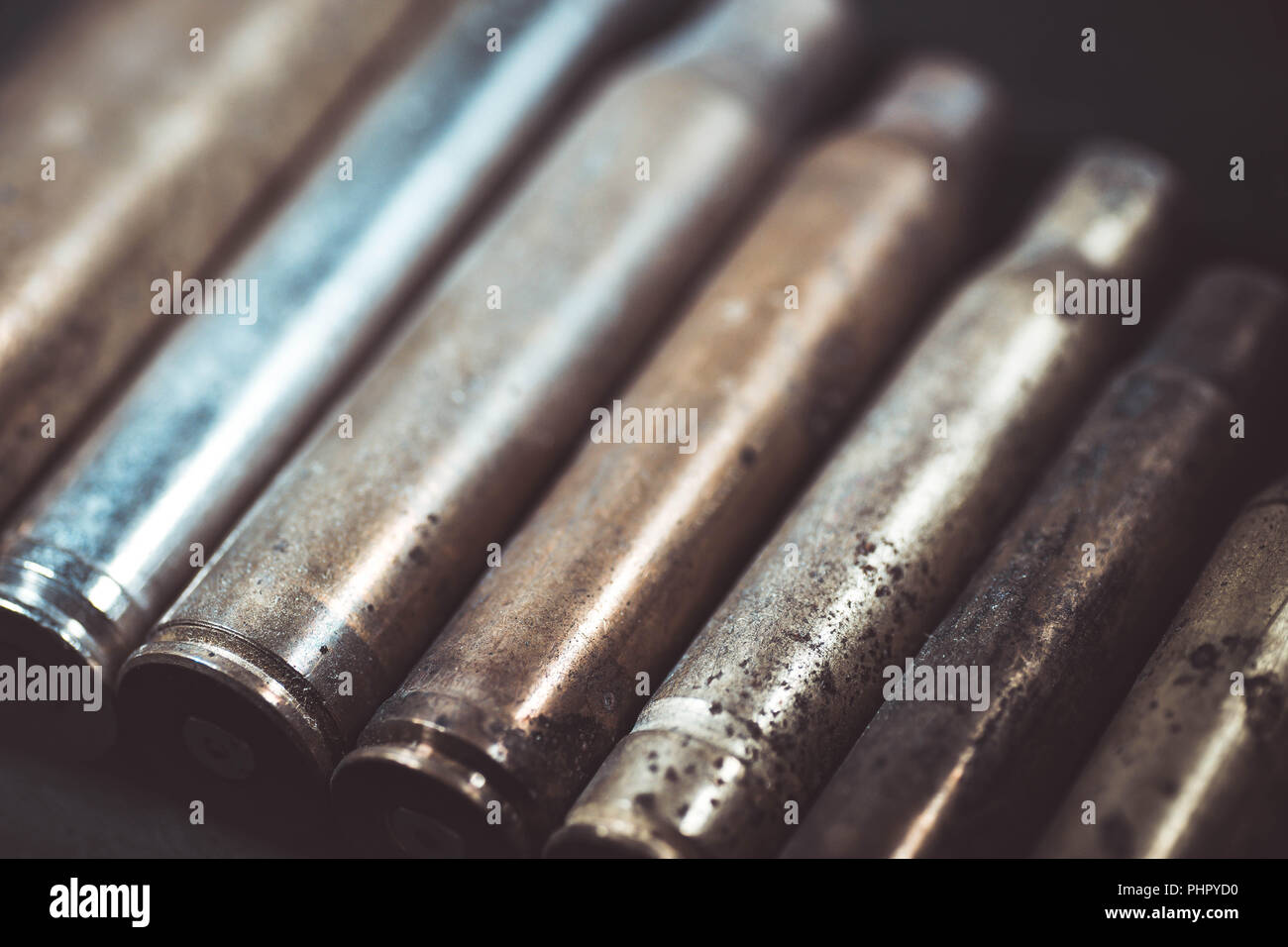 bullets from my gun Stock Photo - Alamy