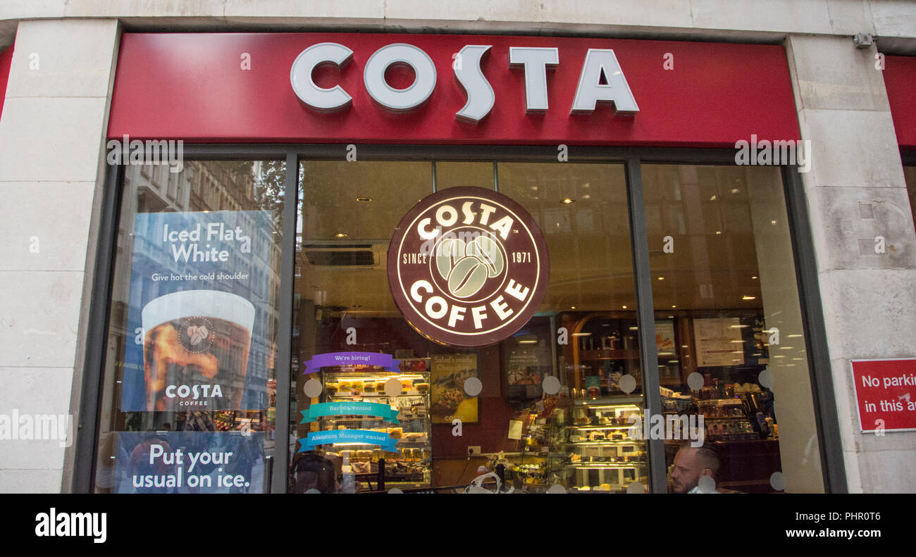 Costa Coffee, Finsbury Avenue, London, EC2, UK Stock Photo - Alamy