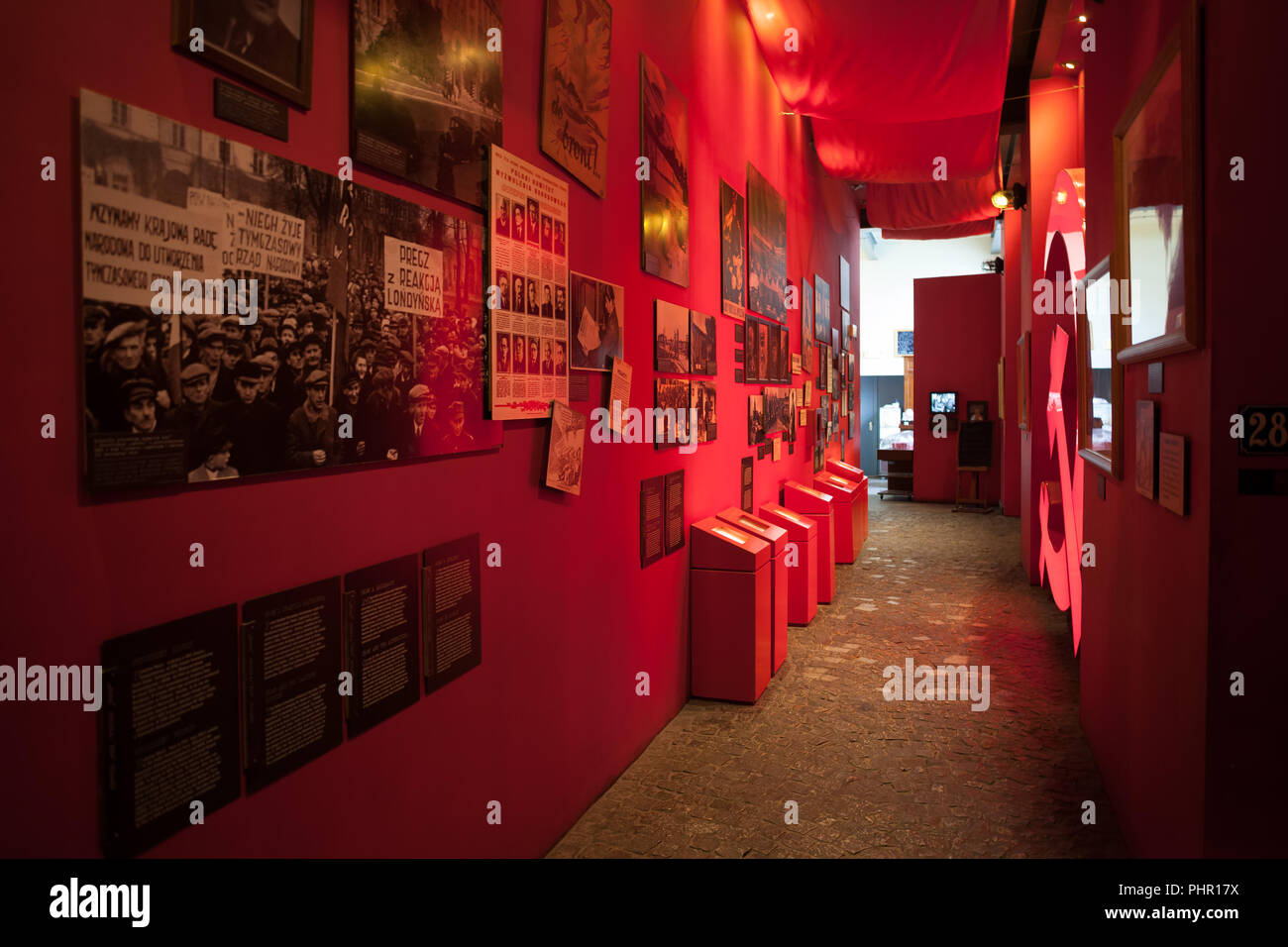 Communist section about Soviet takeover of Poland in Warsaw Rising ...