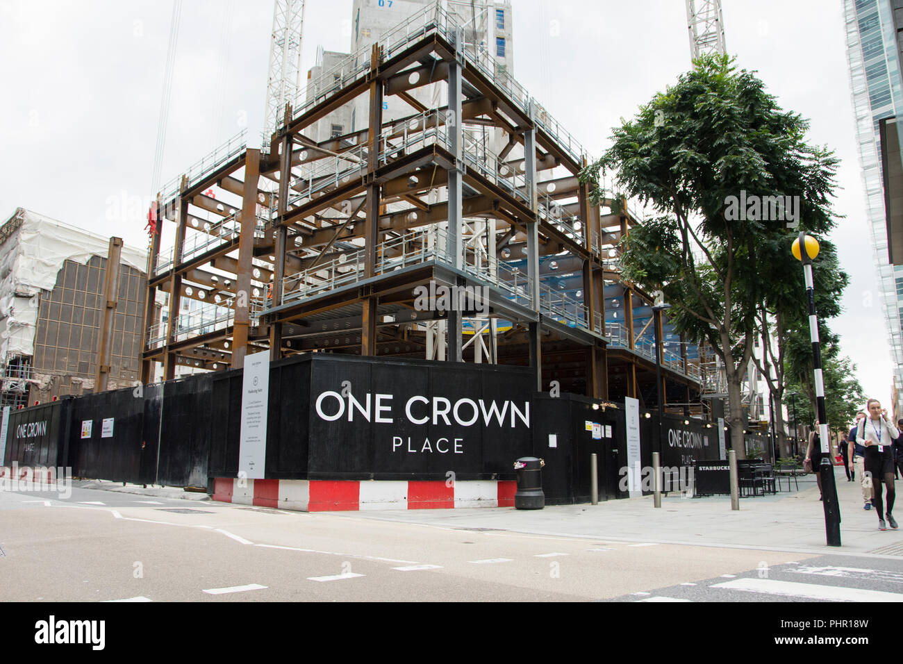 One Crown Place, Wilson Street, London, EC2, UK Stock Photo - Alamy
